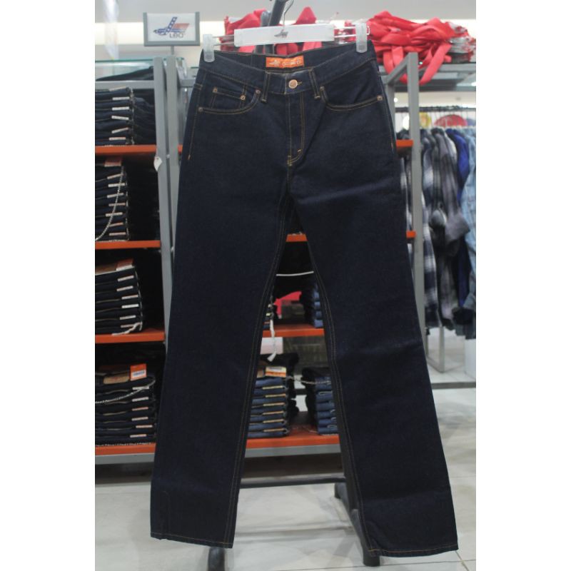 Jual Lea jeans original reguler slim classic 605.03.01 | Shopee Indonesia