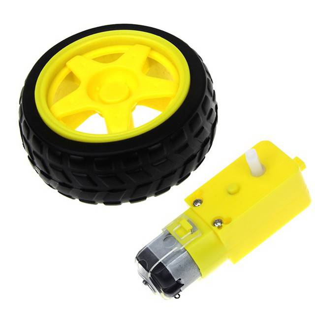 Jual Roda DC Motor dan Kotak Gear box | Shopee Indonesia