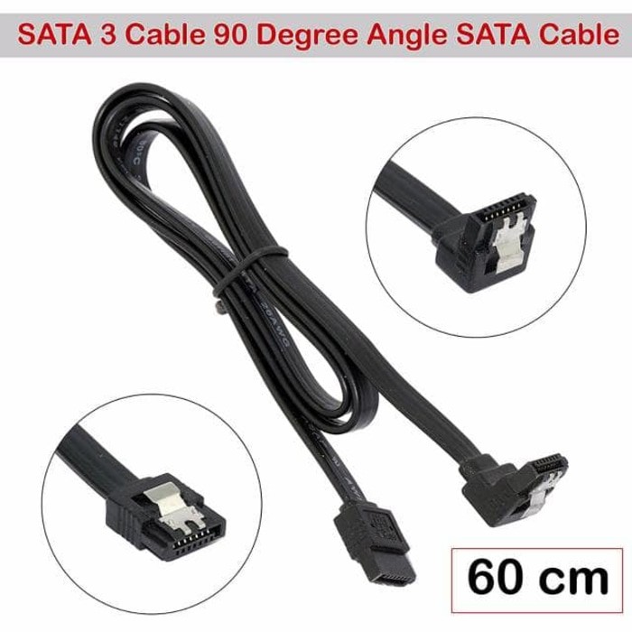 Jual Kabel Sata 3 6GBPS Bentuk Colokan L Siku Original Kabel Data Sata ...