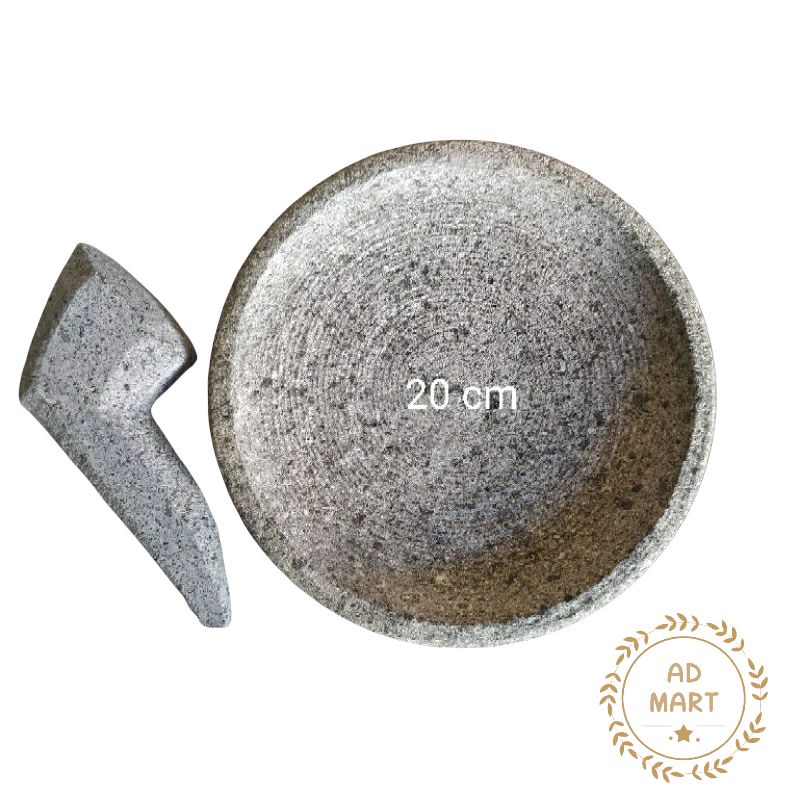 Jual COBEK BATU ASLI 20 CM free packing extra kardus | Shopee Indonesia