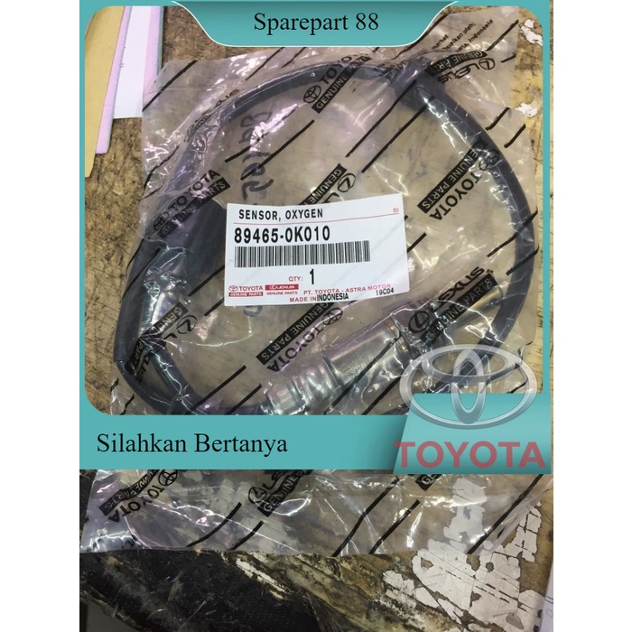 Jual Sensor oksigen oxygen innova fortuner hilux 89465-0K010 | Shopee ...