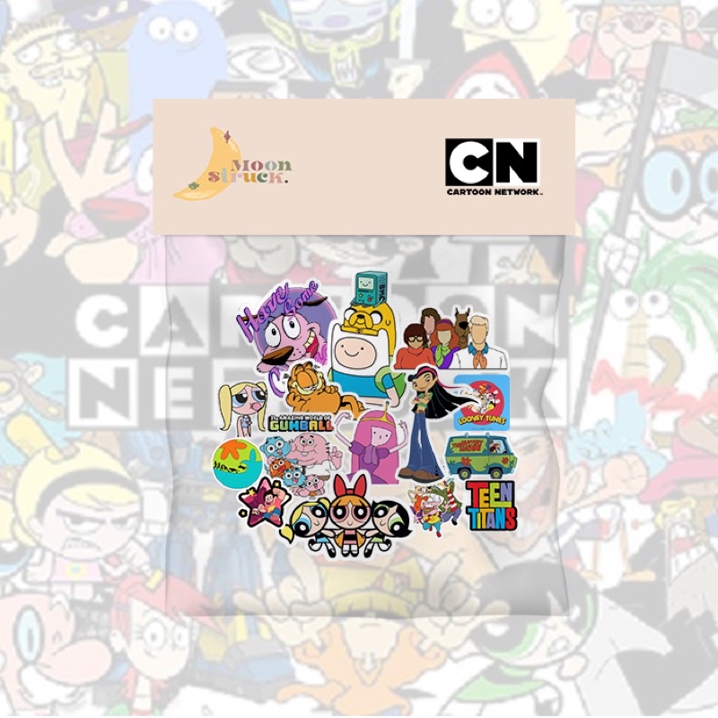 Jual CARTOON NETWORK STICKER SET AESTHETIC | Shopee Indonesia