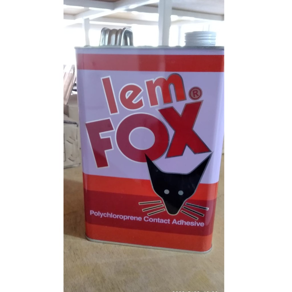 Jual LEM FOX MERAH 2,5 Kg | Shopee Indonesia