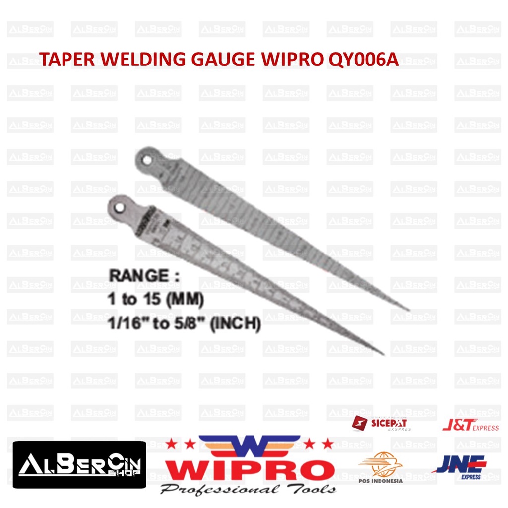 Jual Taper Welding Gauge Alat Ukur WIPRO QY006A | Shopee Indonesia