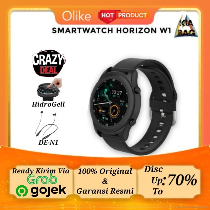 Jual hamiddshop - Smartwatch Oase horizon W1 ( WS-S1 ) dan H12W ...