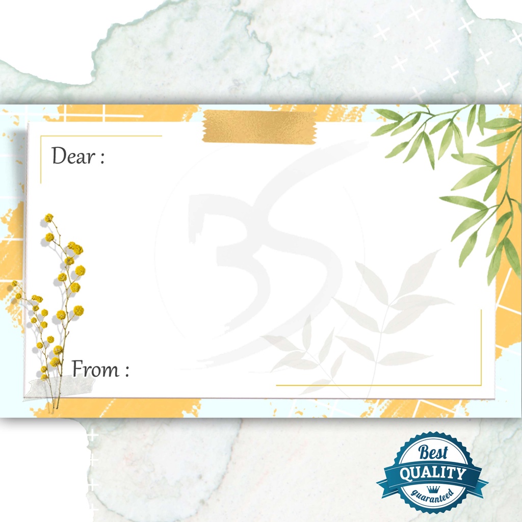 Jual GREETING CARD MODEL FRAME POLOS | KARTU UCAPAN | GIFT CARD | KARTU ...