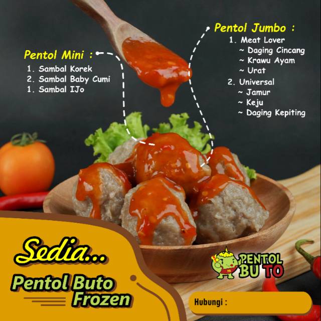 Jual Pentol Buto frozen jumbo | Shopee Indonesia