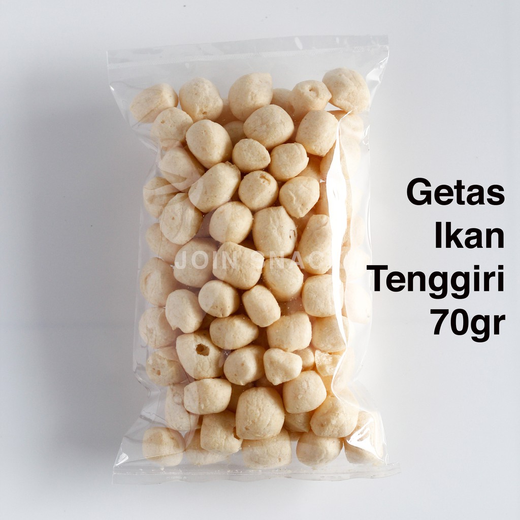 Jual Kerupuk Getas Ikan Tenggiri Bangka Cemilan Enak Camilan Gurih ...