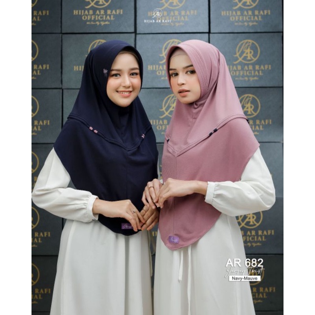Jual Hijab Instan New √ AR 682 Hijab Ar Rafi || An Niha Collection ...