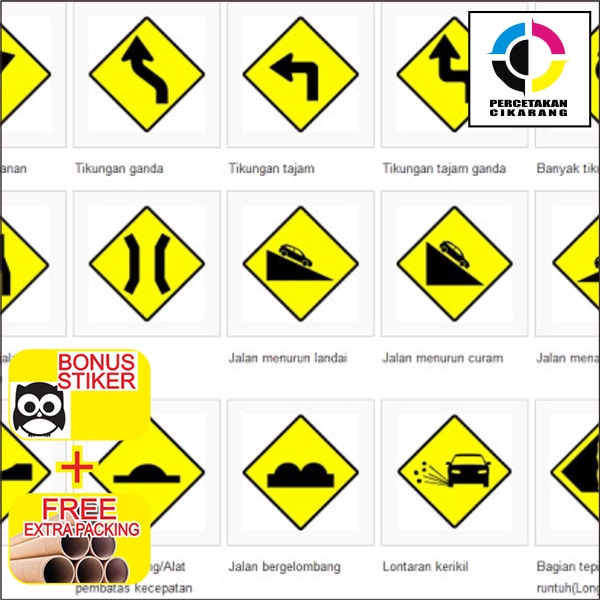 Jual Murah Promo. Jual Rambu Lalu Lintas Ukuran 60cm. Jual rambu Custom ...