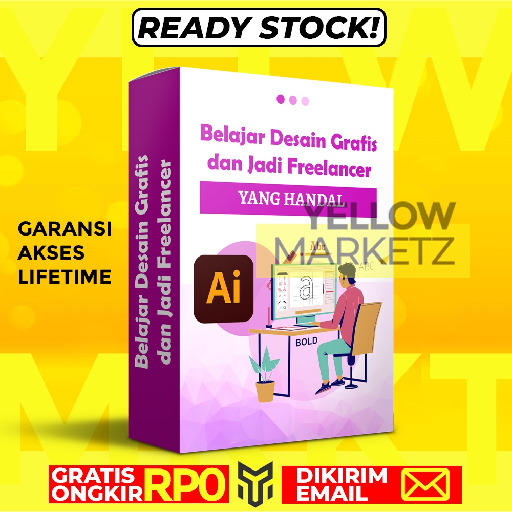 Jual Belajar Desain Grafis dan Raih Penghasilan Sebagai Freelance Profesional - Tutorial ...
