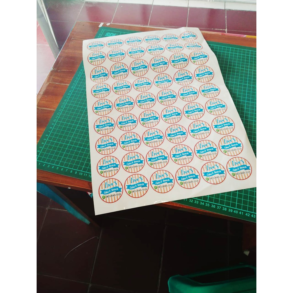 Jual Setiker Label produck ( chromo ) | Shopee Indonesia