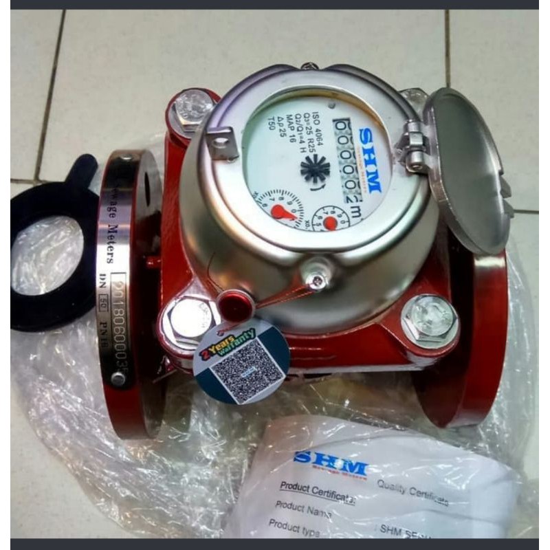 Jual FLOWMETER FLOW METER LIMBAH AIR KOTOR DINGIN 2" MERK SHM | Shopee ...