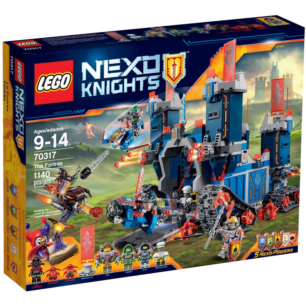 Jual Lego 70317 NEXO KNIGHT - The Fortrex | Shopee Indonesia