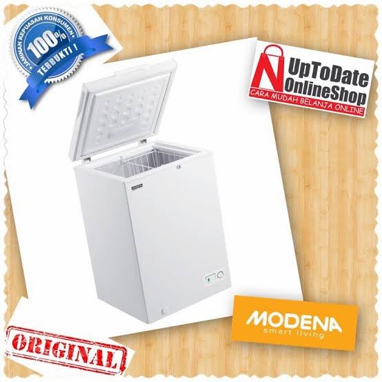 Jual New Chest Freezer/Freezer Box MODENA Low Watt 105Liter 0107 ...