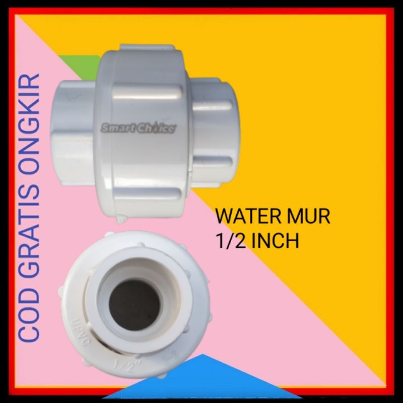 Jual WATERMUR 1/2" WATER MUR INCHI WATER MOOR WATERMOOR MURAH | Shopee Indonesia