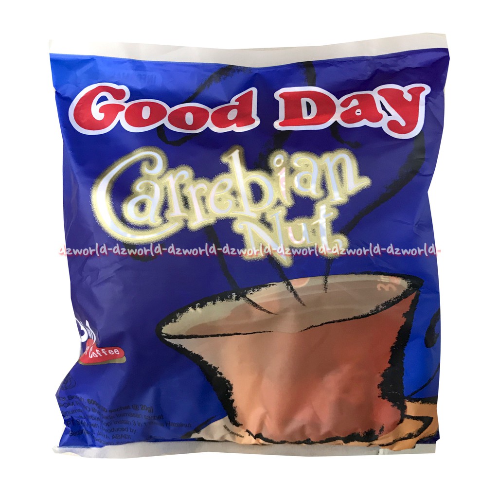 Jual Good Day Carrebian Nut Isi 30sachet Kopi Instan Goodday Gooday ...
