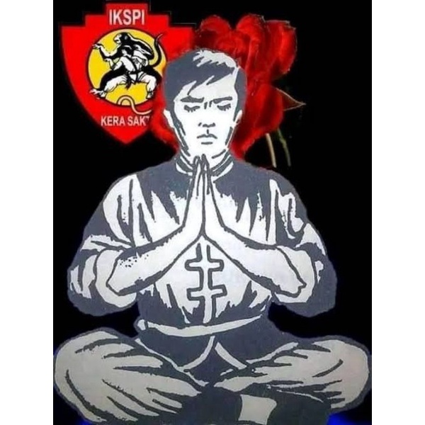 Jual hiasan dinding poster guru besar silat IKS kera sakti plus figura ukuran 53*35 | Shopee ...