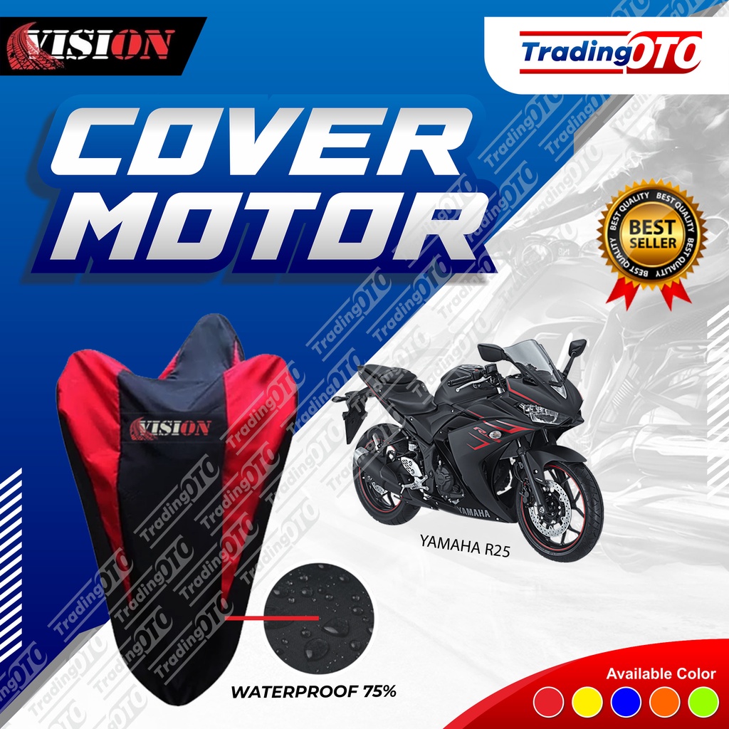 Jual Sarung Motor / Selimut Motor / Cover Penutup Motor R25 Warna ...