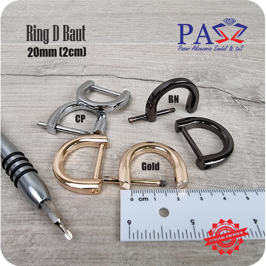 Jual Ring D Tas Mur Baut 20mm (Premium) | Shopee Indonesia