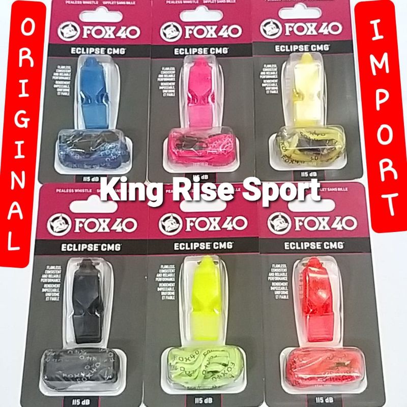 Jual Peluit / Whistle FOX 40 Eclipse CMG ( ORI ) | Shopee Indonesia
