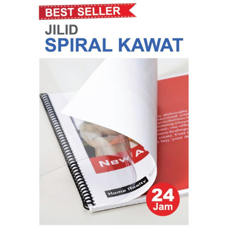 Jual JILID SPIRAL JILID KAWAT JILID RING JILID BESI | Shopee Indonesia