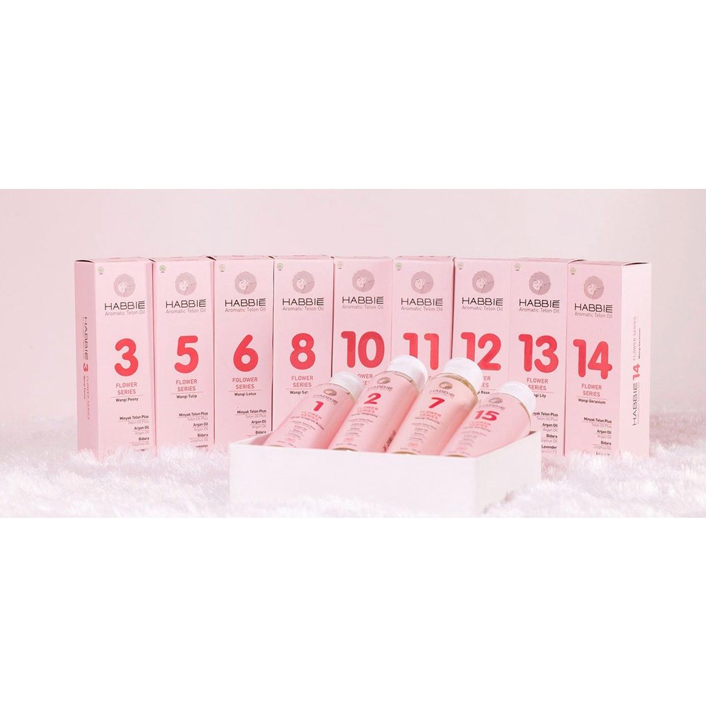 Jual Habbie Aromatic Telon Oil Flower Series - 100ml | Shopee Indonesia