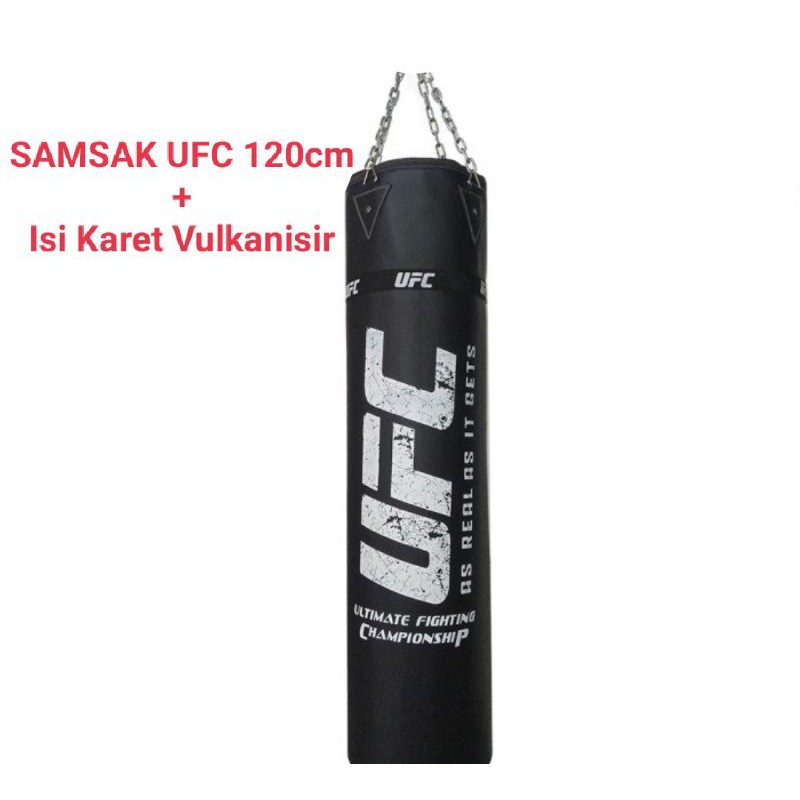 Jual Samsak 120 CM Sansak UFC isi Karet vulkanisir Target Tinju Muythai ...