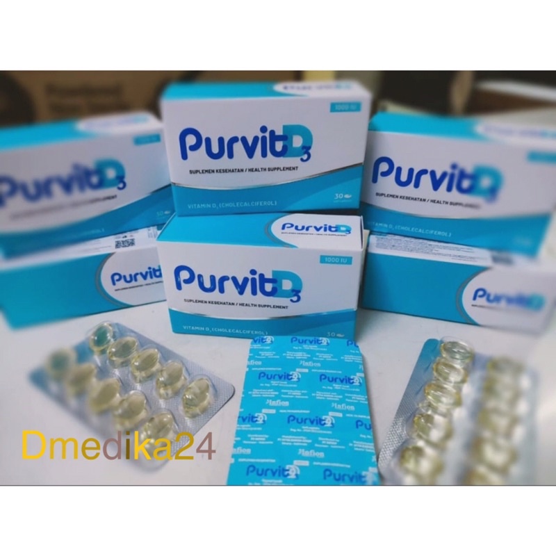 Jual Purvit D3 1000 IU | Shopee Indonesia