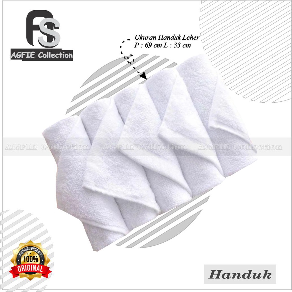 Jual HANDUK WAJAH PUTIH POLOS HANDUK LEHER TERLARIS | Shopee Indonesia