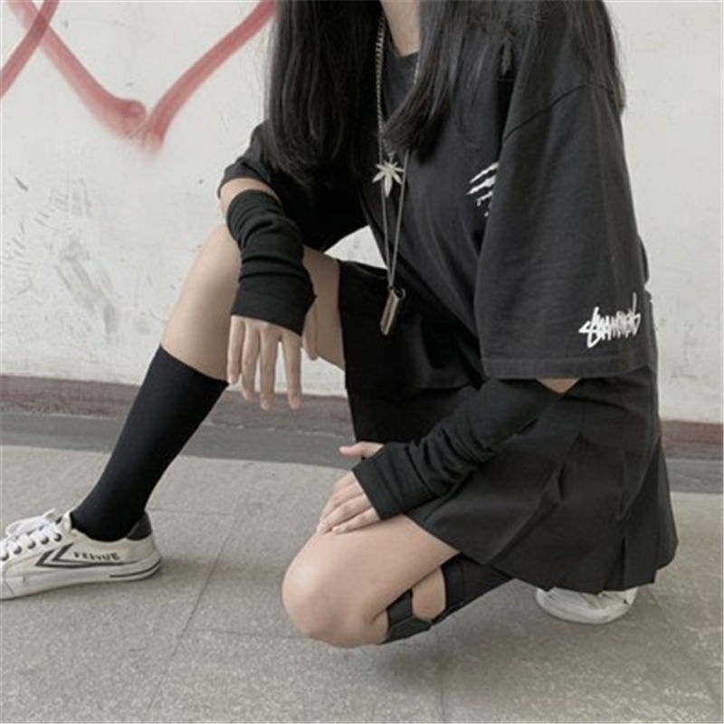 Jual Sarung Tangan Bergaris Harajuku Jepang Manis dan Keren Girly ...