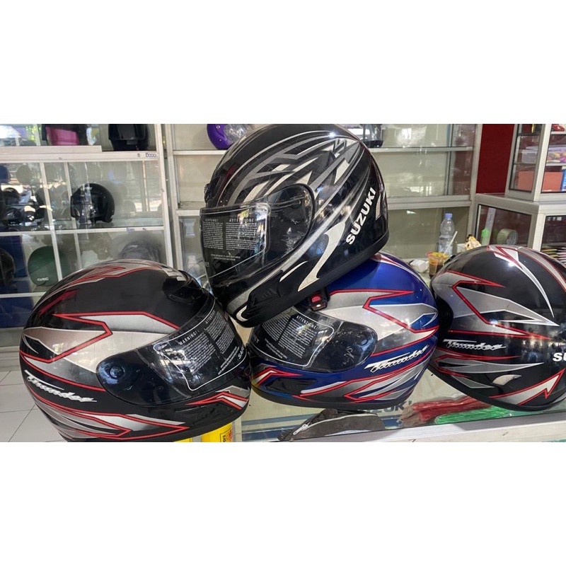 Jual Helm Suzuki Fullface (Reject) | Shopee Indonesia
