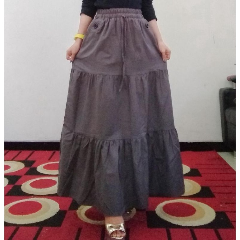 Jual Rok Skinny Polos Model Mayung Bahan Katun Cigarete Tebal Model ...