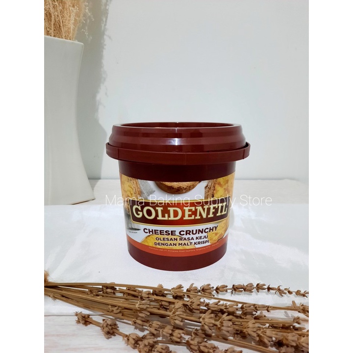 Jual GOLDENFIL Cheese Crunchy Selai Keju 1 Kg | Shopee Indonesia