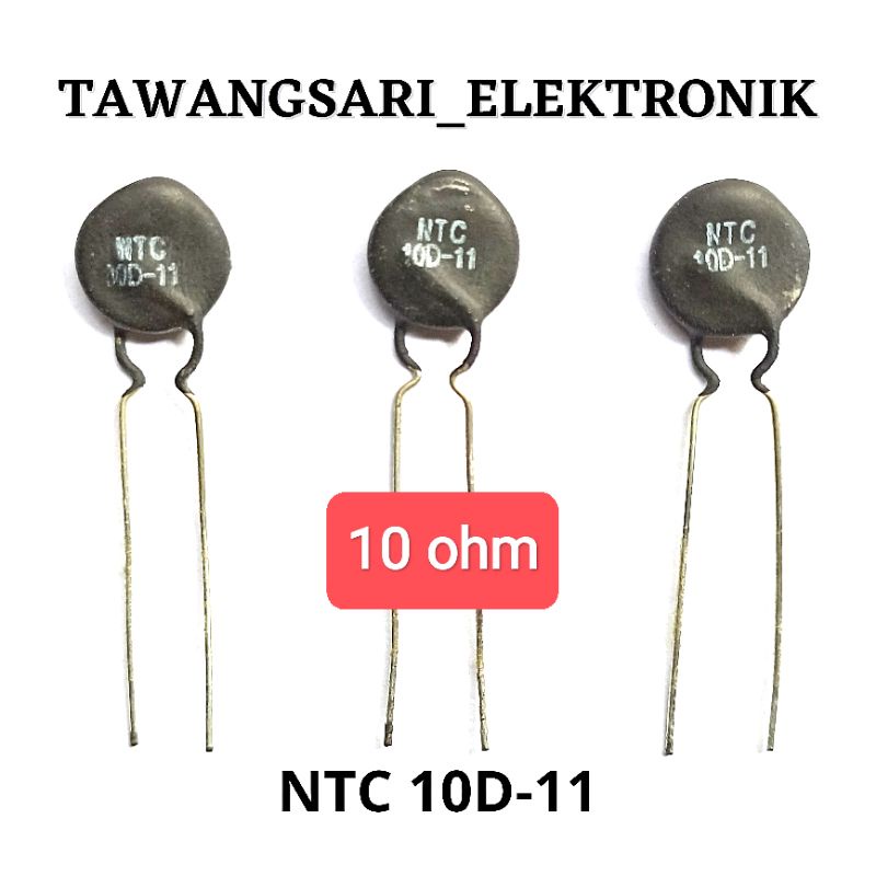 Jual NTC 10D - 11 ntc 10d 11 Termistor 10d-11 Original Ntc 10D-11 10ohm | Shopee Indonesia