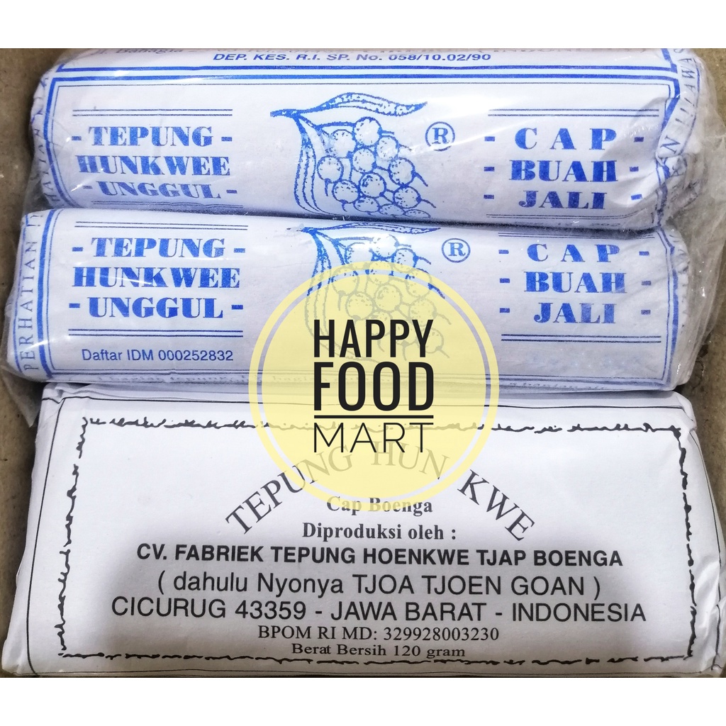 Jual [SALE] TEPUNG HUN KWE CAP BUNGA/HOENKWE TJAP BOENGA/HUNKWE UNGGUL ...