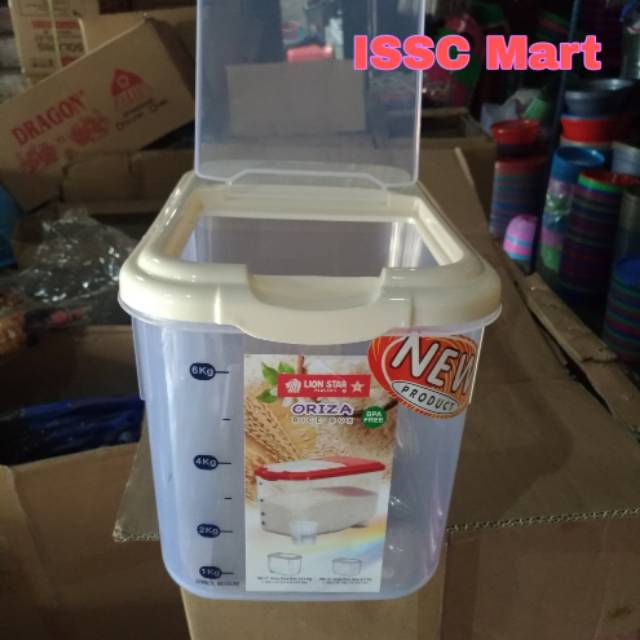 Jual RICE BOX/TEMPAT BERAS 6 KG | Shopee Indonesia
