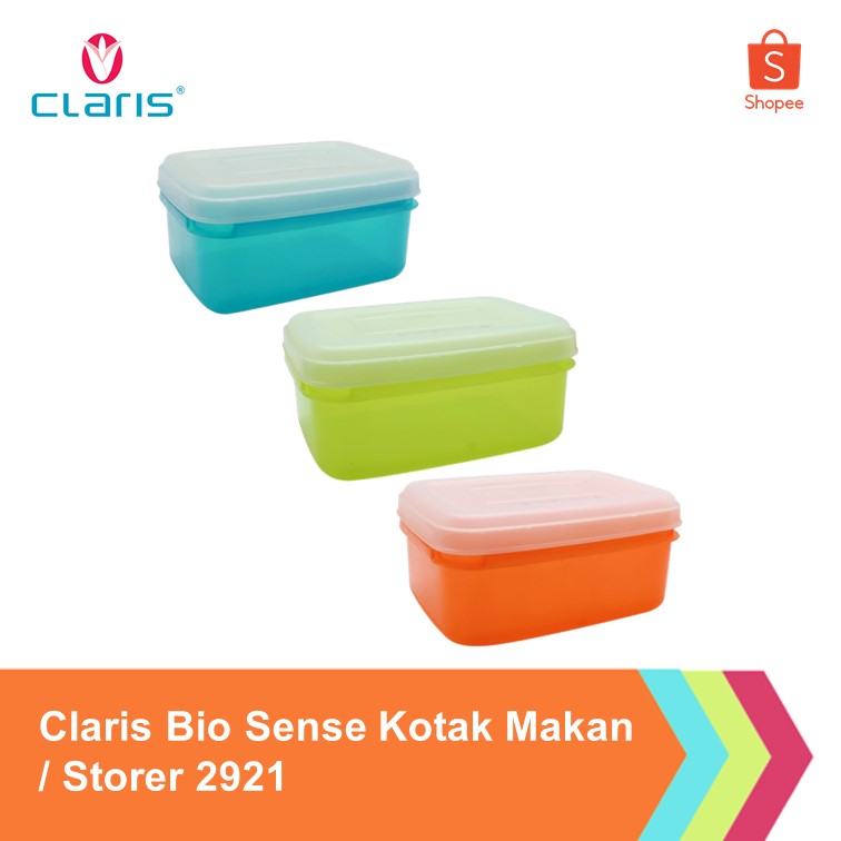 Jual Claris Bio Sense Kotak Makan / Storer 2921 700 ml | Shopee Indonesia