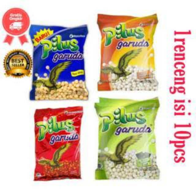 Jual JUAL GARUDA PILUS KACANG ANEKA RASA SNACK MURAH | Shopee Indonesia