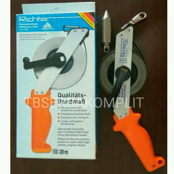 Jual Meteran Minyak 30m RICHTER Germany Bandul SS Stainless Steel ...
