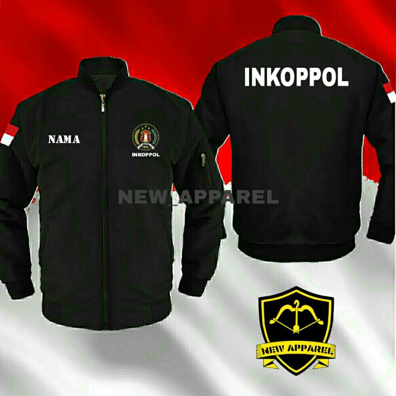 Jual Jaket Bomber INKOPPOL | Shopee Indonesia