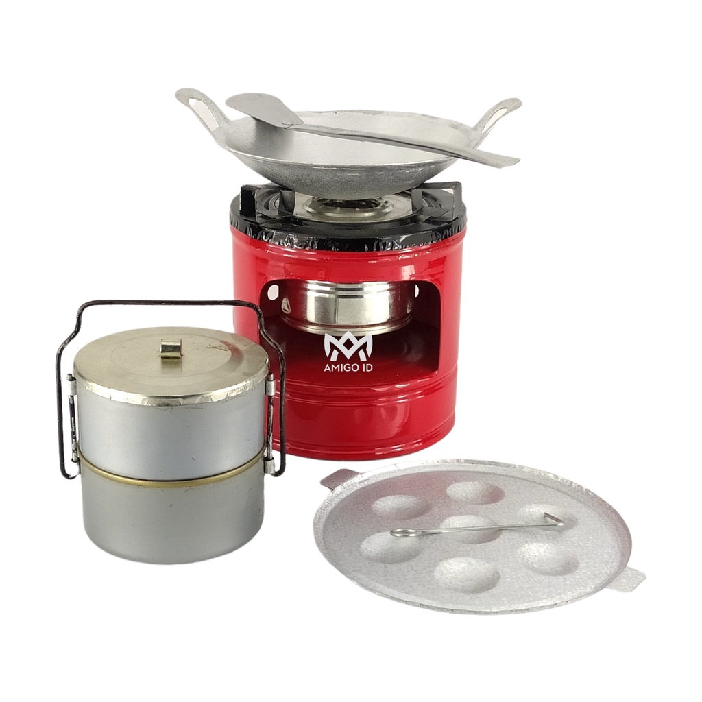 Jual Set Mainan Masak Masakan Kompor Spirtus Bulat Kitchen Set Mainan