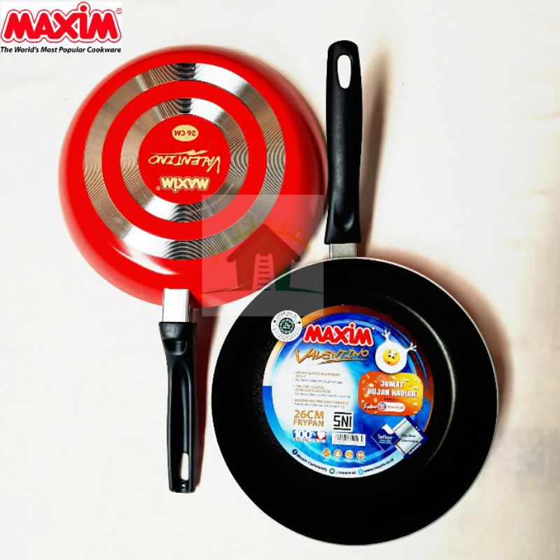 Jual Teflon maxim ukuran,18cm,20cm,22cm,24cm,26cm frypan maxim ...