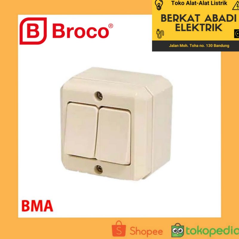 Jual SAKLAR SERI / DOUBLE OB BROCO | Shopee Indonesia
