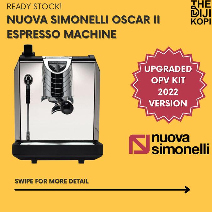 Jual Mesin Kopi Espresso Coffee Nuova Simonelli Oscar II Oscar 2 NEW ...