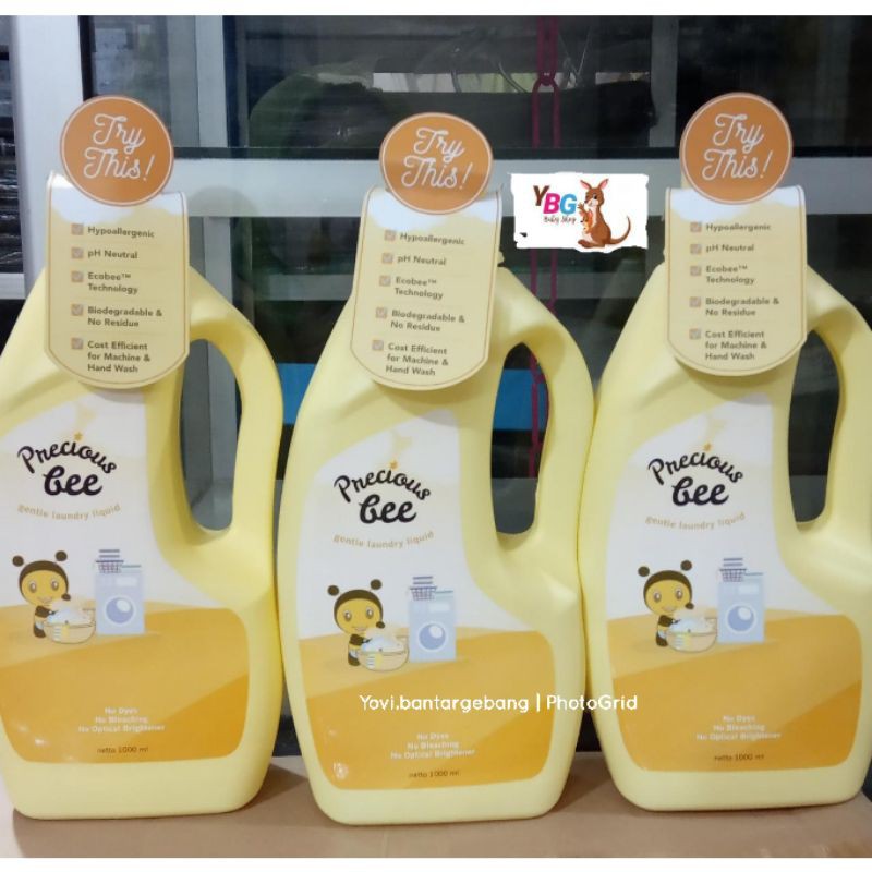 Jual DETERGENT & SOFTENER PRECIOUS BEE 1000ml | Shopee Indonesia