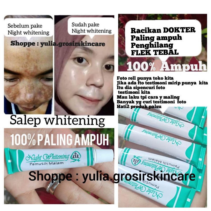 Jual LIZ SKIN-CREAM PEMUTIH MALAM DR.LISTIANI/LIS NIGHT WHITENING CREAM ...