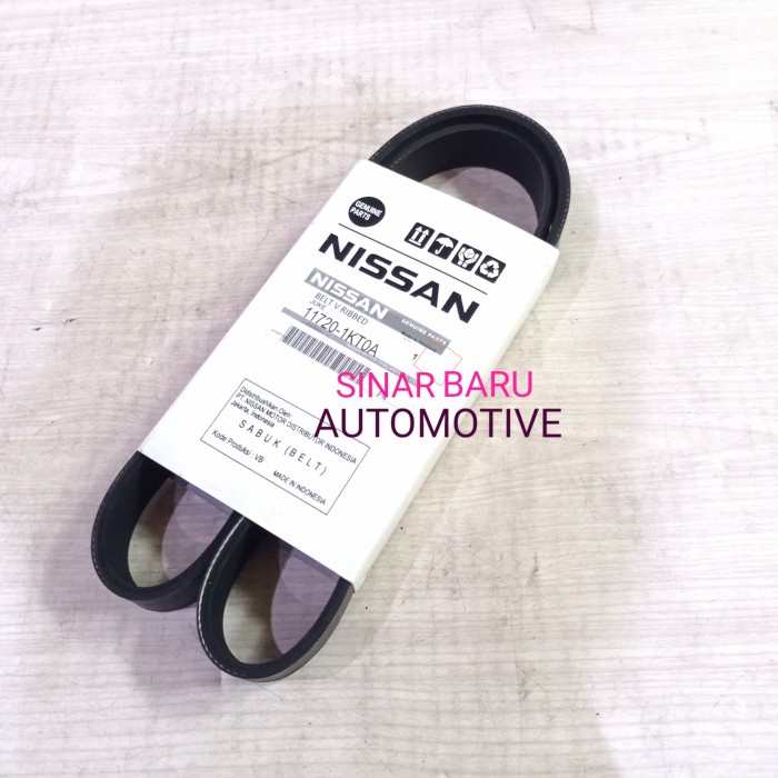 Jual FANBELT FAN BELT V-BELT TALI KIPAS LIVINA L11 1.5 JUKE EVALIA ORIGINAL | Shopee Indonesia