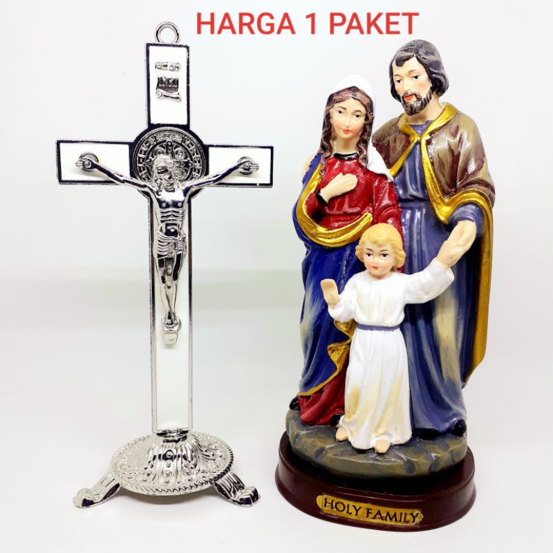 Jual Patung rohani Keluarga Kudus Salib B | Shopee Indonesia