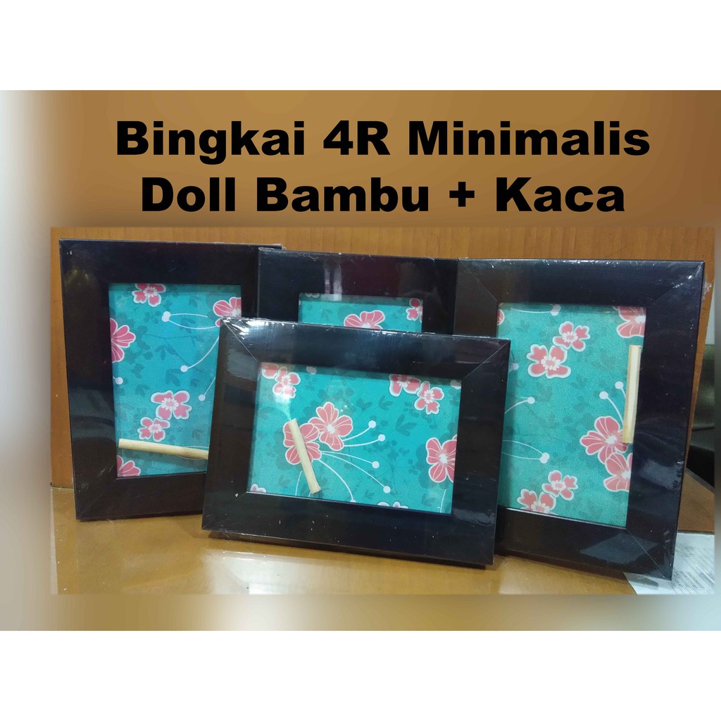 Jual Frame / Pigura / Bingkai Foto 4R (10x15cm) - Bahan Fiber Warna ...